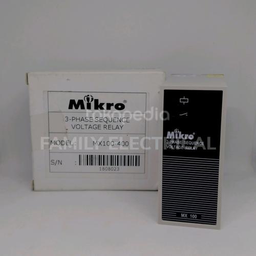 Jual MIKRO MX100-400 3-PHASE SEQUENCE VOLTAGE RELAY - Jakarta Barat ...