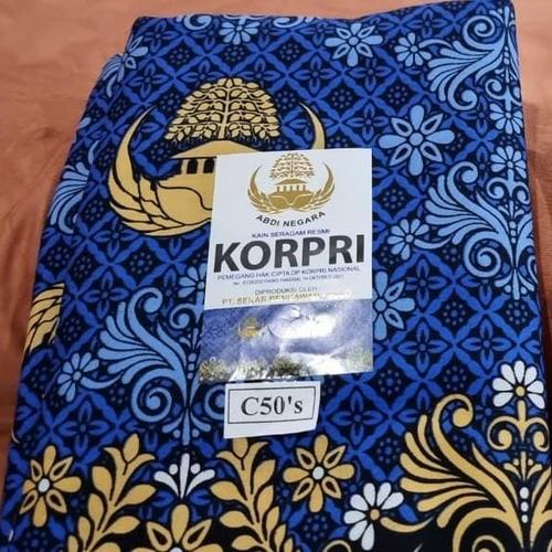 Jual Kain Batik Korpri Terbaru C 50 s - 2.70 meter - Kota Madiun - Toko ...