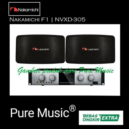 Jual Paket Karaoke Nakamichi Speaker F1 F 1 Amplifier NVXD305 NVX-D305 Ori - Jakarta Utara ...
