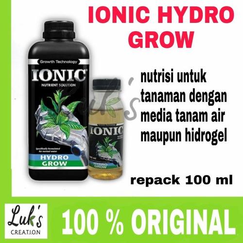 Jual IONIC HYDRO GROW nutrisi tanaman dengan media tanam air dan hidrogel - Kab. Tangerang ...
