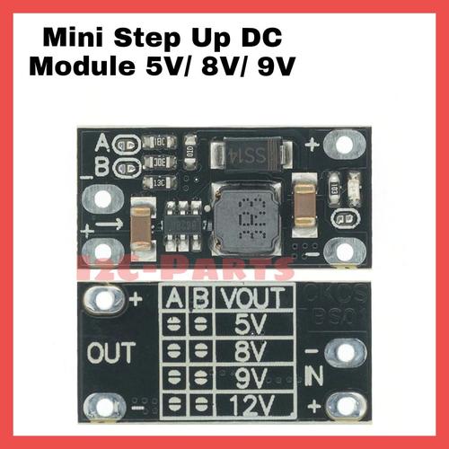 Jual Mini Boost DC DC Step Up 1.5A Board 5V / 8V / 9V / 12V LED ...