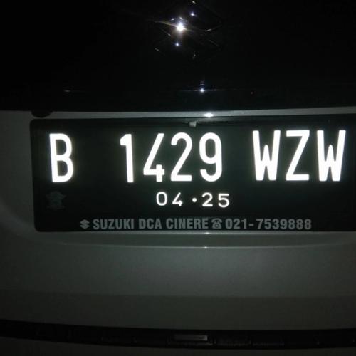 Jual Ongkos pembuatan Cutting Sticker Plat Nomor Mobil (CAT, STICKER 3M ...