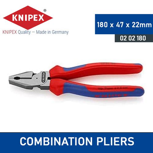 Promo Tang Kombinasi Knipex 02 02 180 High Leverage Combination Pliers ...