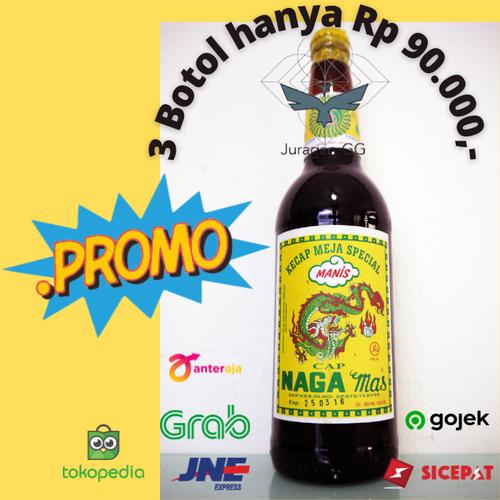 Jual Kecap Manis Cap Naga Mas 600 Ml Harga Murah Berkualitas - Botol ...