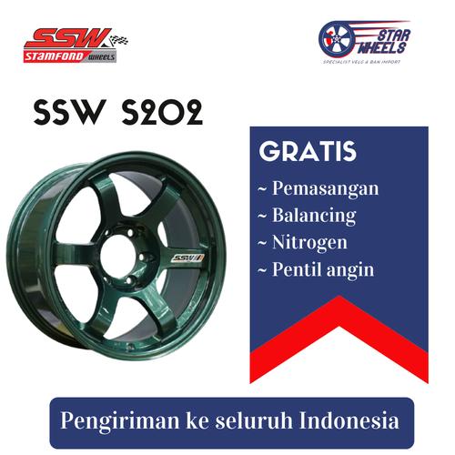 Jual Velg Mobil SSW S202 TE37 R18 x 9 Pcd 6x139,7 ET +0 - Jakarta Pusat - StarWheels | Tokopedia