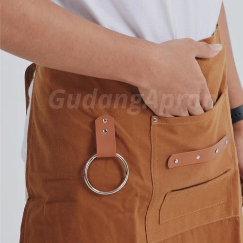 Promo Apron waiters celemek setengah badan pria wanita waist apron ...