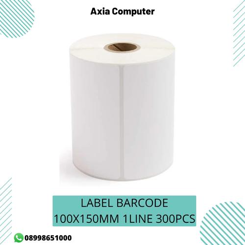 Jual LABEL BARCODE 100 X 150 mm KERTAS STICKER LABEL THERMAL 100x150 mm - Kab. Banyumas - Pusat ...