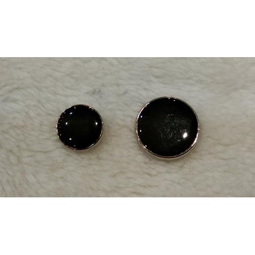 Jual Torenda kancing Jas Motive small circle Silver Varian ukuran / Pcs ...