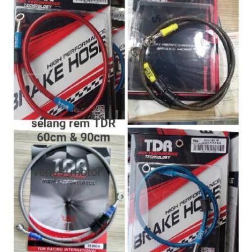 Jual SELANG REM TDR BLACK KARBON / SELANG CAKRAM KTC VARIASI UNIVERSAL ...