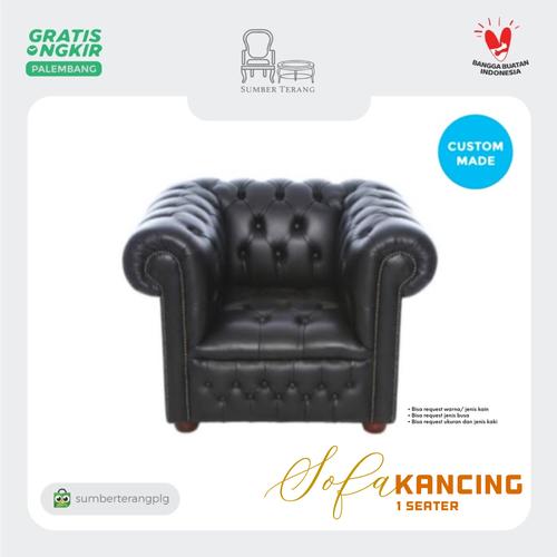 Jual Sofa Hitam Minimalis Sofa Klub Malam Mewah Kursi Tamu Kantor 1 ...