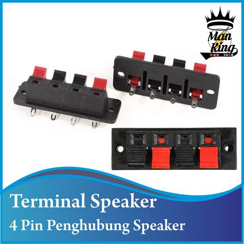 Jual terminal speaker 4 pin jepit speaker - Kota Surabaya - king man ...