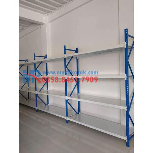Jual Rak Gudang Pabrik / Rak Besi Kapasitas 250 Kg Perlevel T250cm ...
