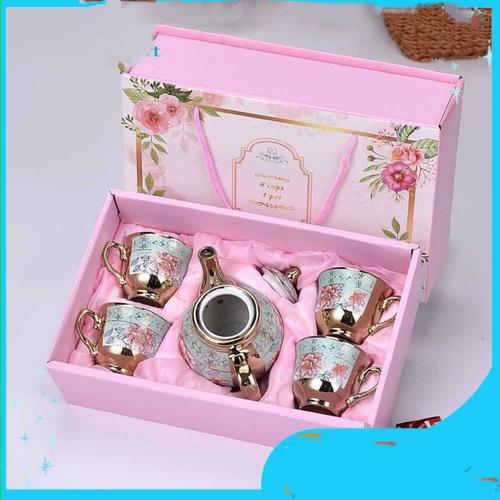 Jual HAMPERS LEBARAN TEA POT / PARCEL LEBARAN TEA SET CANGKIR KERAMIK ...