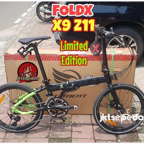 Jual Sepeda Lipat FoldX X9 Z11 Limited Edition - silver - Jakarta Barat ...