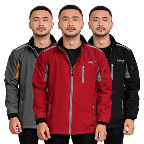 Jual Jaket Motor Pria Touring Parasut Anti Angin Windshield 3 Warna ...