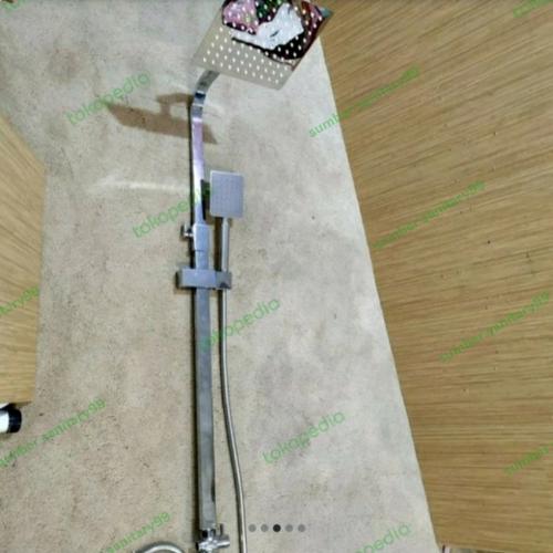 Jual Hand Shower Tiang Set/Shower Tiang Mandi Kotak Stainless - Kab ...