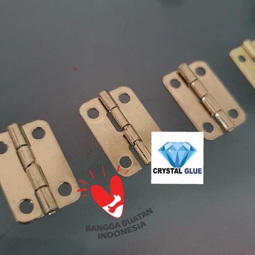 Jual engsel mini / engsel stainless / engsel kotak souvenir 15x22mm ...