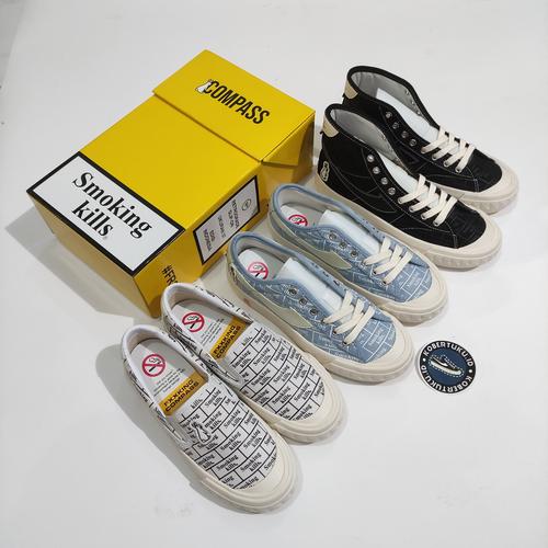 Jual Sepatu Compass x Fxxkingrabbits Smoking Kills - Low, 38 - Kab ...