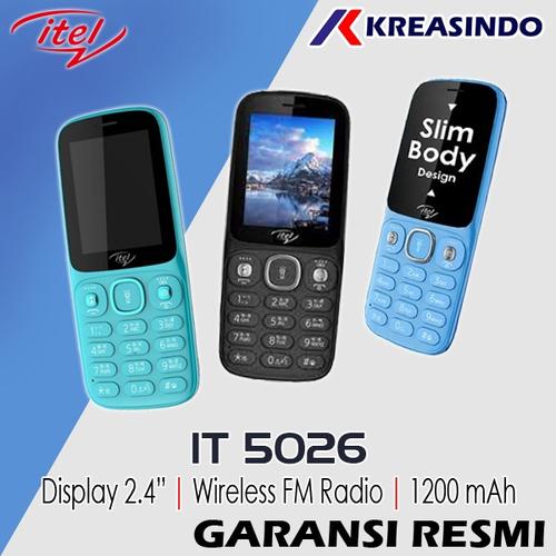 Jual ITEL 5026 IT5026 HP Murah Feature phone Garansi Resmi - Green ...
