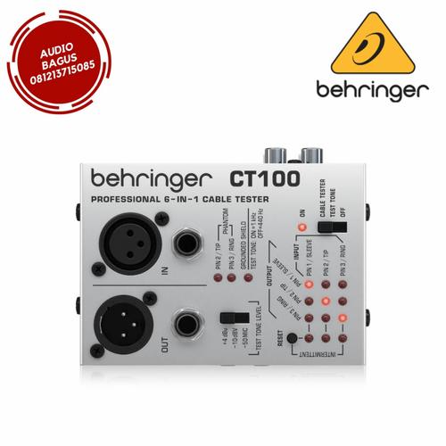 Jual Behringer 6 in 1 Cable Tester CT100 / CT 100 / CT-100 - Jakarta ...
