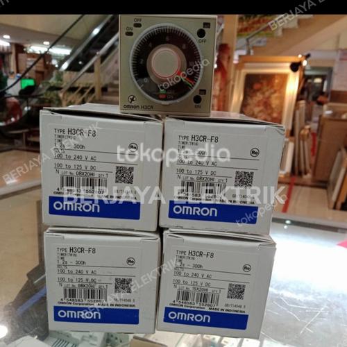 Jual Timer Twin Omron H3CR-F8 8Pin 220V 2 Jarum Original - Jakarta ...