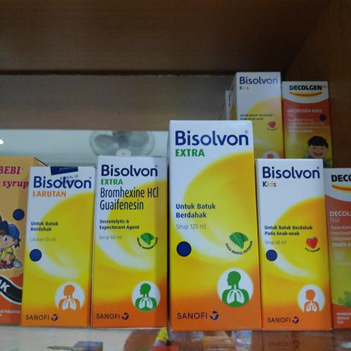 Jual bisolvon sirup extra - kids - solution/ drops - kids 60ml ...