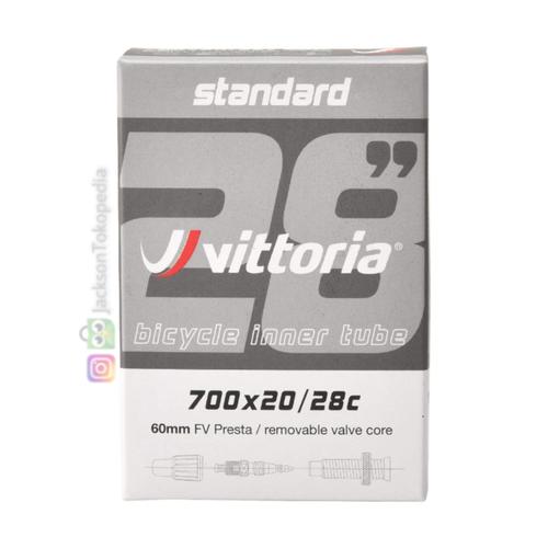 Jual Ban Dalam Vittoria Standard 700 x 20-28c 25c Inner Tube Sepeda 700x25c - Pentil 60mm, Ban ...
