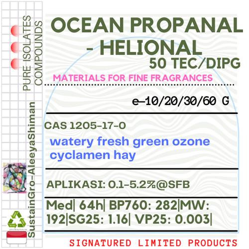 Jual Aleeyashiman Pure SPC Isolate OCEAN PROPANAL HELIONAL- 50 DIPG/TEC ...