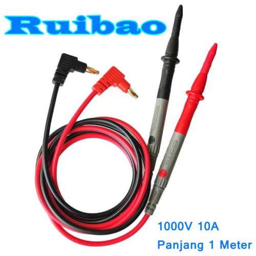 Jual Kabel Multimeter 1000V 10A / Kabel tester / Probe Jarum Multi ...