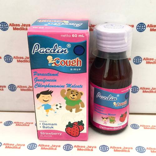 Jual Pacdin Cough Sirup 60ml Strawberry - Obat Batuk Pilek - Kota ...