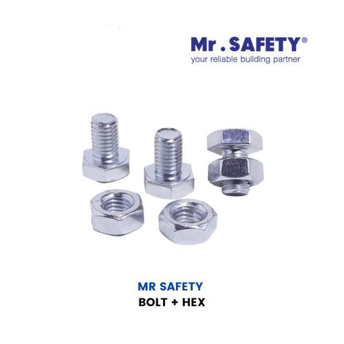 Jual BAUT & MUR HEXAGONAL KEMASAN KECIL MR SAFETY - 6MM x 10MM - Kab ...