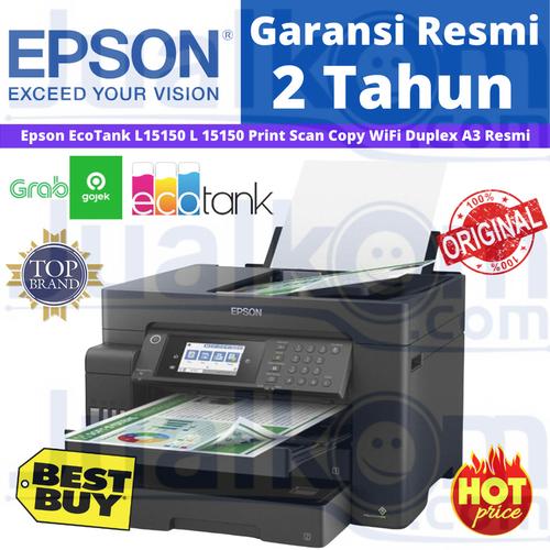 Jual Epson EcoTank L15150 L 15150 Print Scan Copy WiFi Duplex A3 Resmi ...