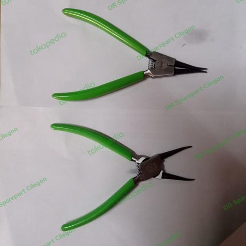 Jual Tang snap ring TEKIRO lurus (buka/tutup) Snap ring pliers 7" ES/IS ...