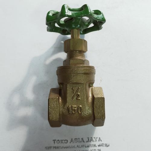 Jual Stop kran putar atau Gate Valve kuningan merk TG - Kota Medan - Tb ...