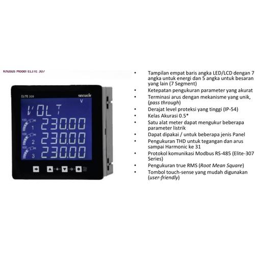 Jual Power Meter SECURE CEWE INSTRUMENT ELITE 307 setara PM2230 ...