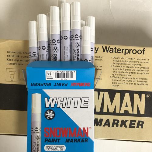 Jual spidol SNOWMAN paint marker permanent WP-12 (lusin) - Kota Bandung ...