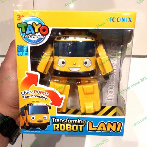 Jual TAYO The Little Bus Transforming Robot LANI Bus Tayo Lani Robot ...