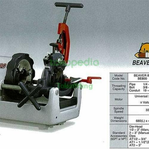 Jual Asada Beaver 80 1/4-3in Japan Mesin Senai Pipa Pipe Threading ...
