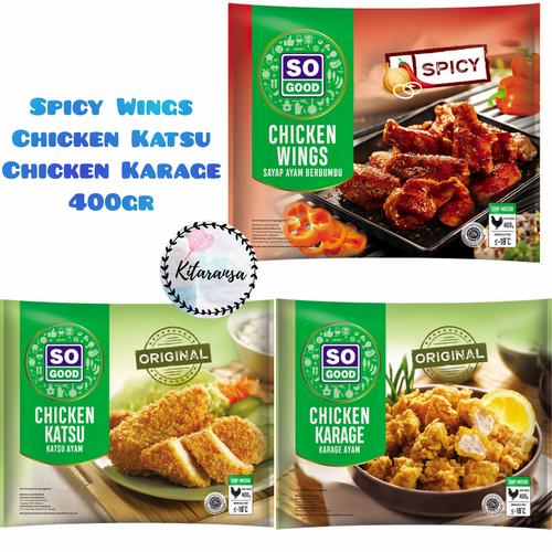 Jual So Good Spicy Wings/So Good Katsu/So Good Karage/So Good/So Good ...