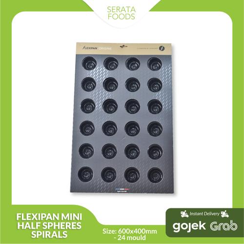 Promo Flexipan FP1888 Half Spheres Spirals 24 Mould - Kota Surabaya ...