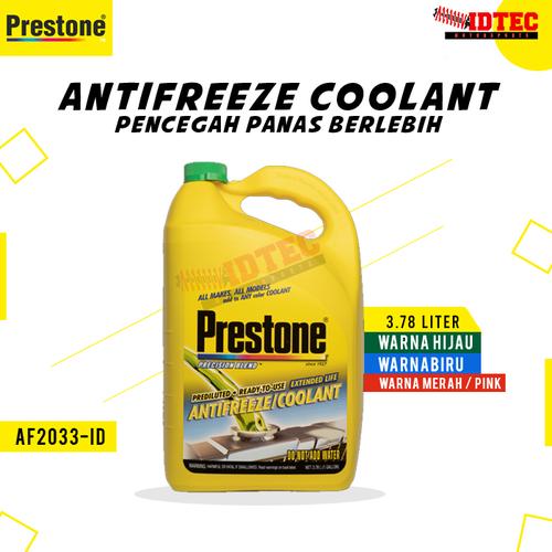 Jual Air Radiator Mobil Motor Coolant PRESTONE Antifreeze 1 galon 3.78 ...