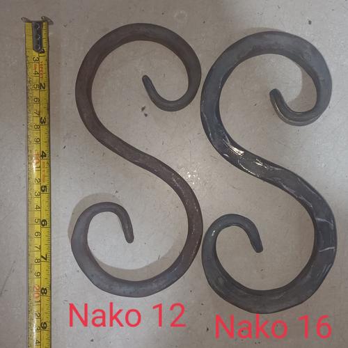 Jual Ornamen Pagar Besi Tekukan Nako Letter S 20 cm Nako 12 dan 16 ...