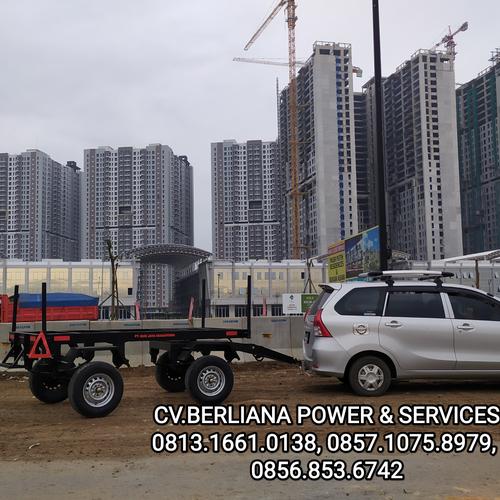 Jual ANHANG TRAILER TROLI GENSET POMPA TANGKI GEROBAK GANDENG TRUK ...