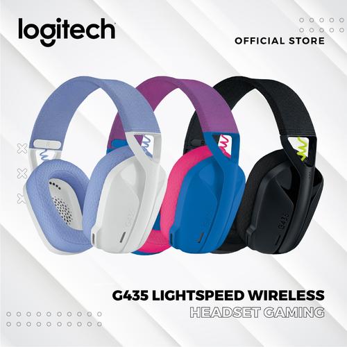 Promo Logitech G435 Headset Gaming Bluetooth Wireless Ultra-light ...