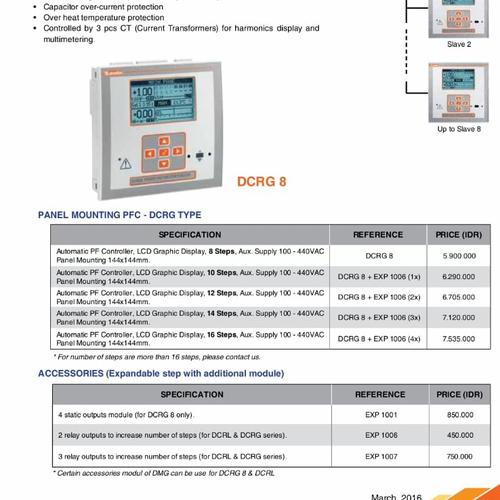 Jual Power factor controler DCRG 8 lovato - Jakarta Pusat - PRIMA PANEL ELEKTRIK | Tokopedia
