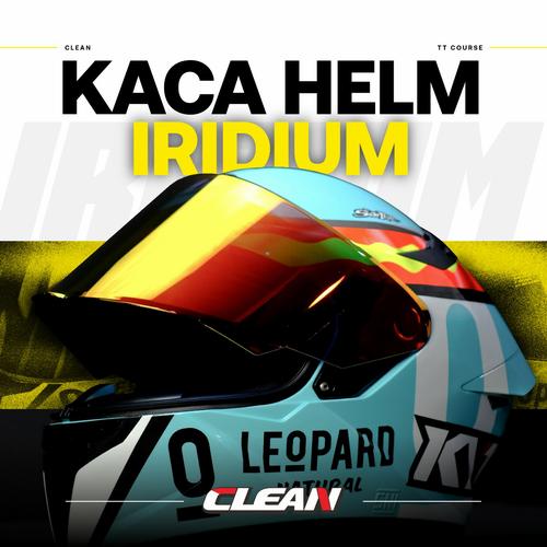 Jual CLEAN (No.45) Kaca Helm KYT TT Course Iridium - Revo Red - Jakarta ...