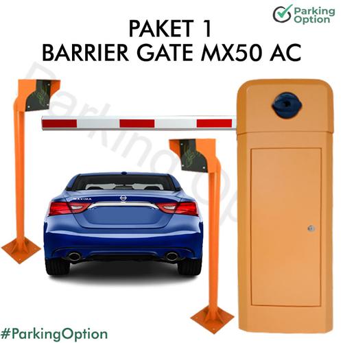 Jual Paket 1 Mesin Barrier Gate MX50 AC + 2 Mesin RFID + 1 VLD - Palang ...
