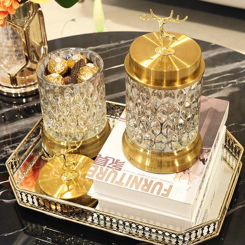 Jual Crystal Jar Deer / Toples Crysral Rusa / Toples Permen Snack ...