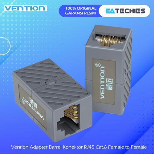 Jual Vention VAM650 Adapter Barrel Konektor RJ45 Cat.6 Female to Female ...