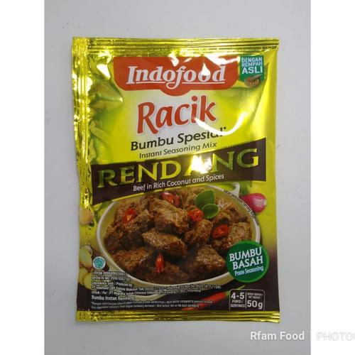 Jual INDOFOOD BUMBU RENDANG SACHET BUMBU BASAH RACIK INSTANT SEASONING ...